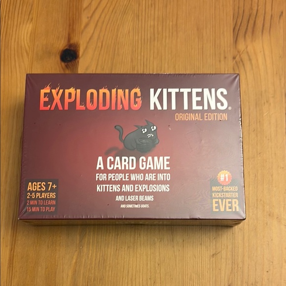 Toys | New Exploding Kittens Game Original Edition | Poshmark